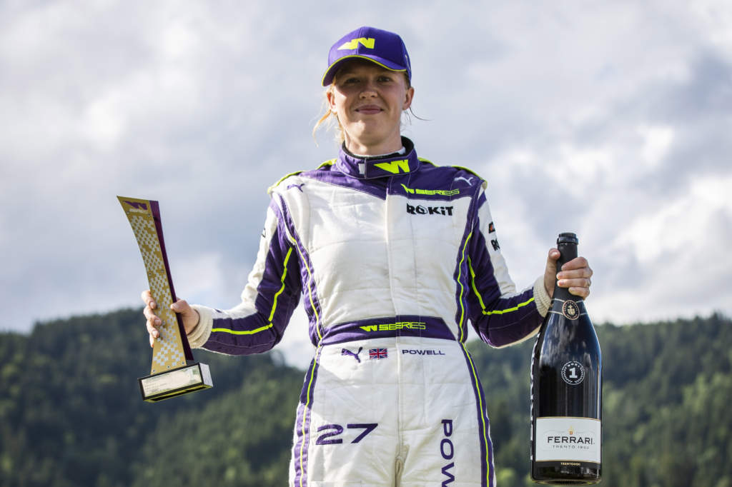 Alice Powell: What a win on W Series' first F1 weekend means - The Race